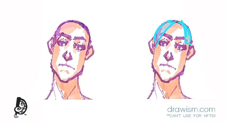 How to Draw Hair Buns for Males & Females - Drawism Studio