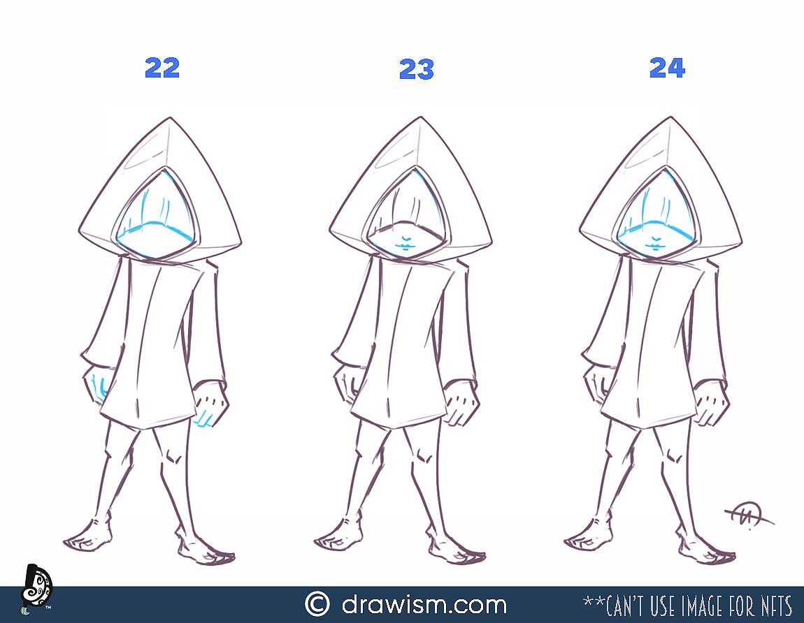 Little Nightmares Six Fanart: Draw an Awesome Stylized 'Six'