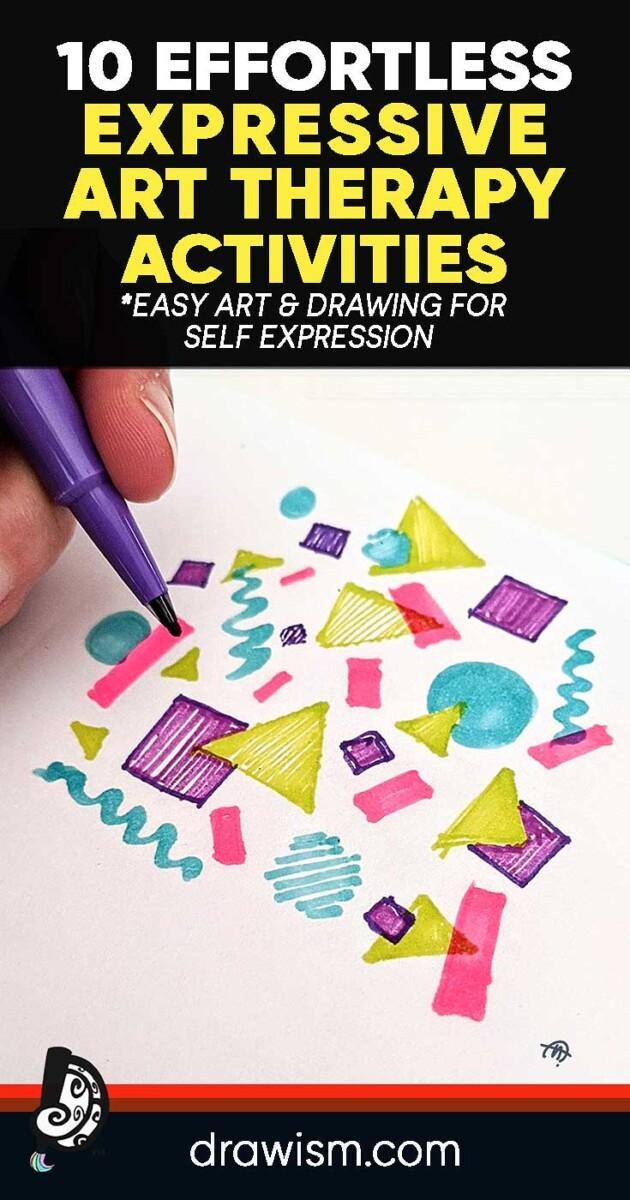 10 Expressive Art Therapy Activities To Try Now