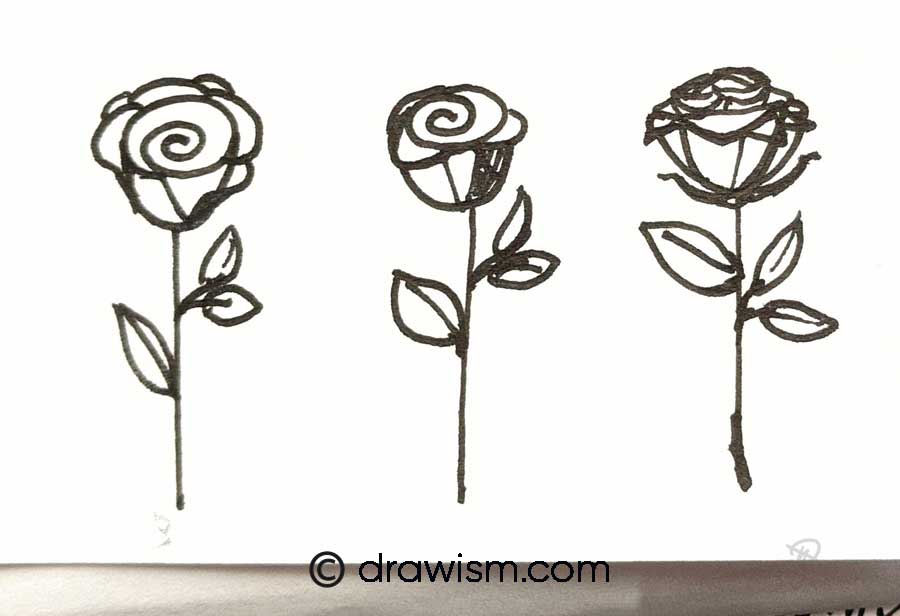 10 Beautiful Yet Simple Types of Flower Doodles To Draw