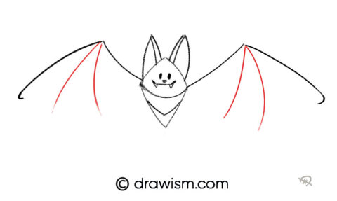 How to Draw a Cute Bat Doodle Easy With Pen